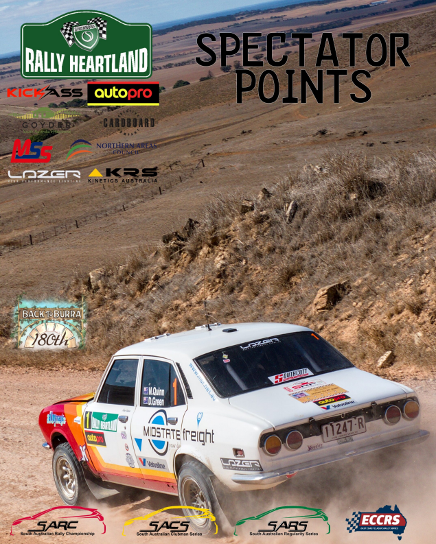Spectators Information – Rd 1 SA Rally Championship – South Australian ...