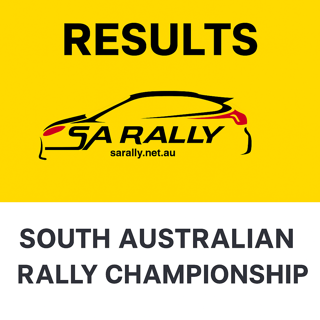 SARC Results after Rally Barossa – South Australian Rallying